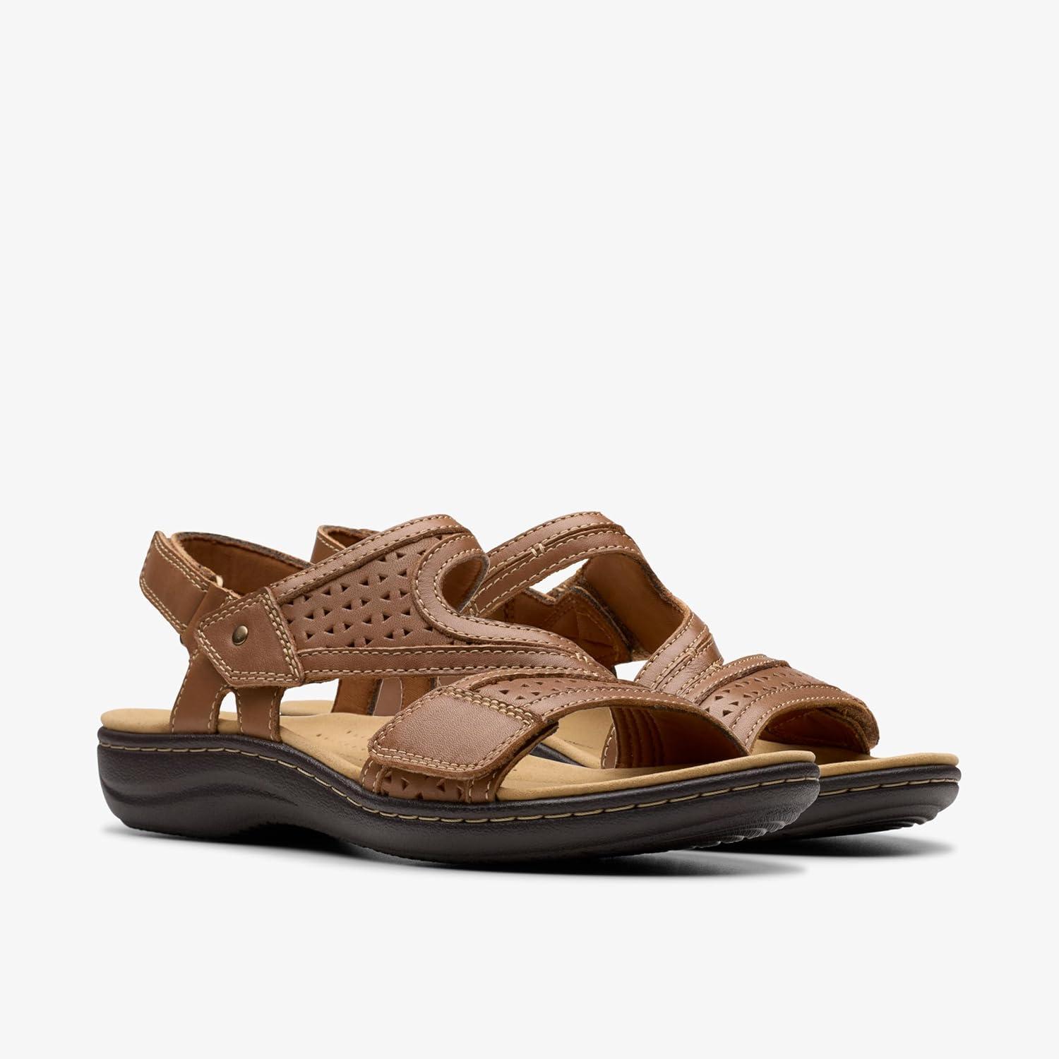 Clarks Women’s Laurieann Faye(Tan Leather) - Clarks